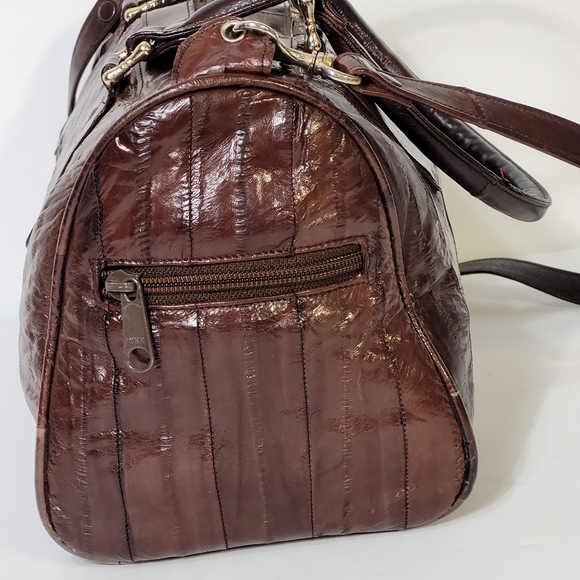 Bags | Genuine Eel Skin Handbag | Poshmark